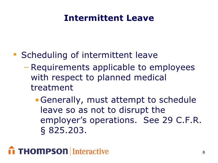 Controlling Intermittent Leave under the FMLA