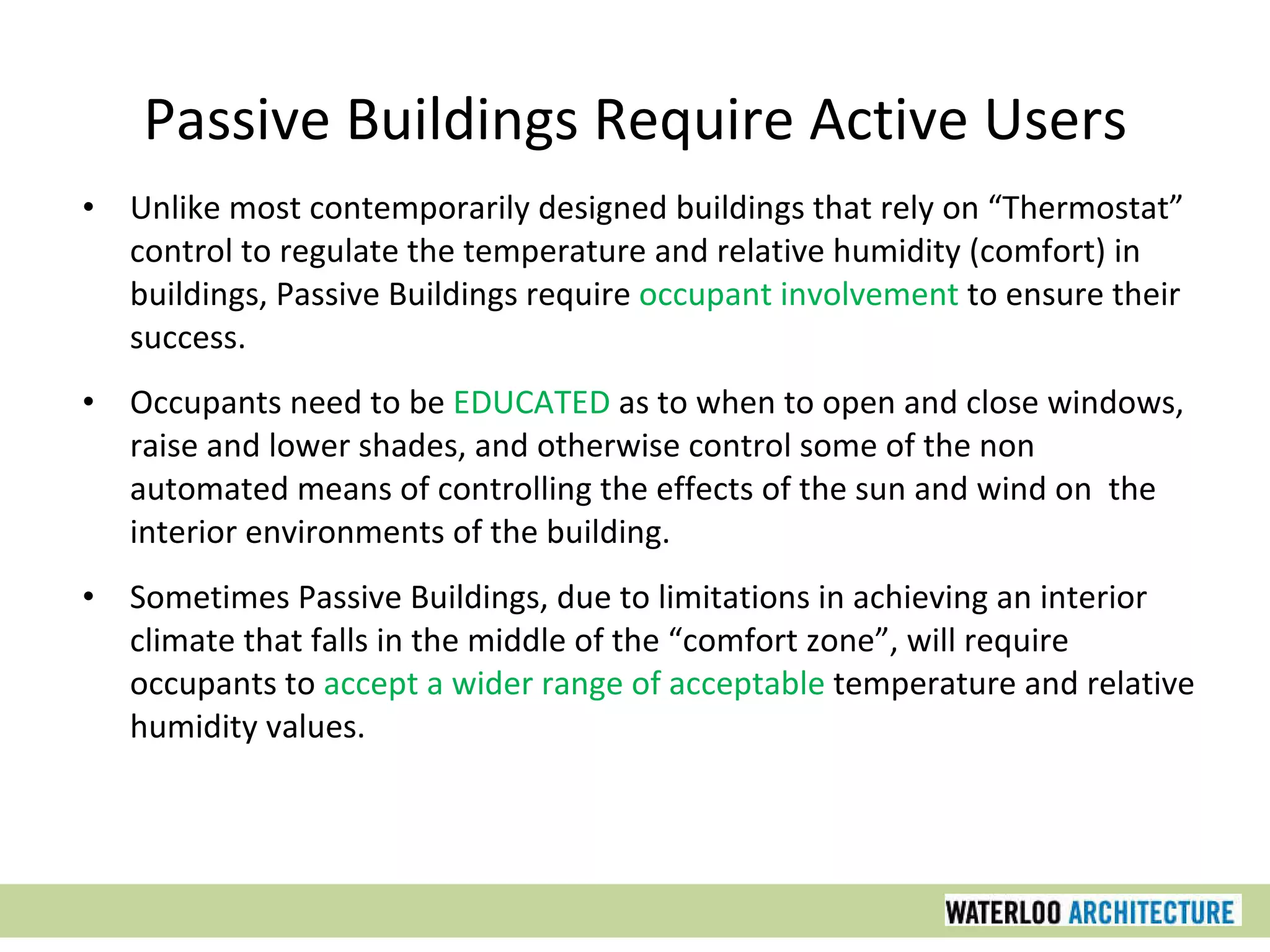 Passive Building Design | PDF