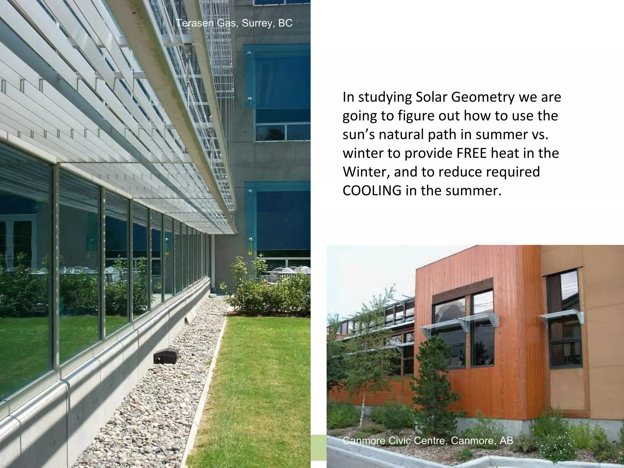 Sustainable Design Part Three: The Basic Principles of Passive Design | PPT