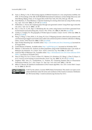 Dynamic Land-Use Map Based on Twitter Data | PDF