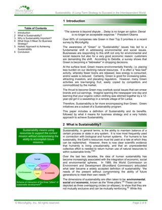 Sustainability | PDF | Environment | Science