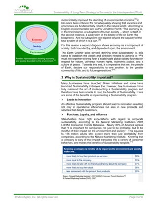 Sustainability | PDF | Environment | Science
