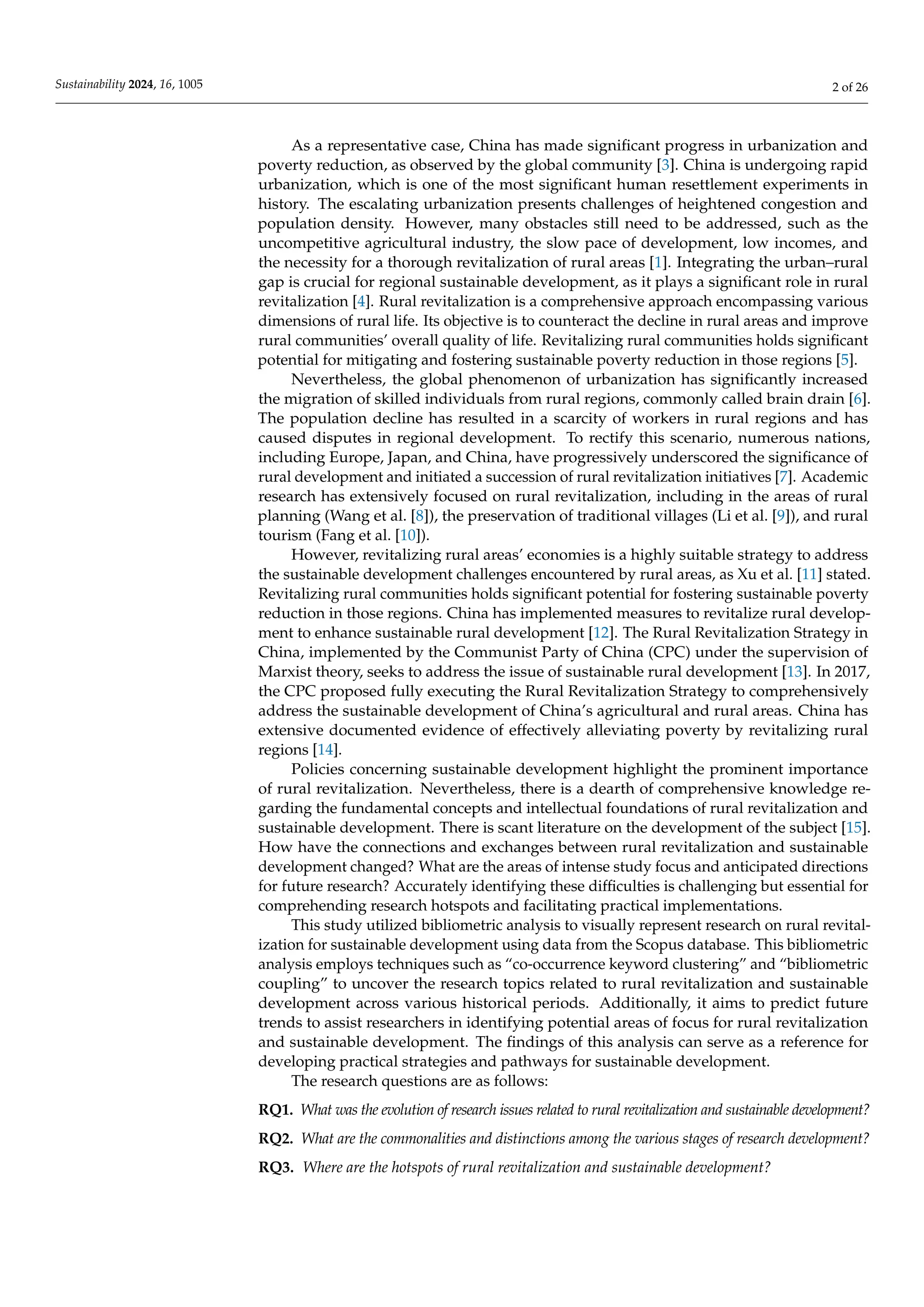 Rural Revitalization and sustainable development | PDF