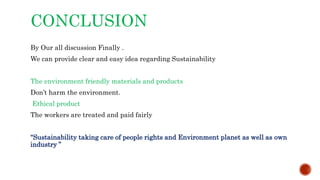 Sustainability | PPTX