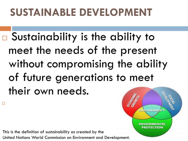 SUSTAINABILITY CONCEPT & COMPONENTS | PDF