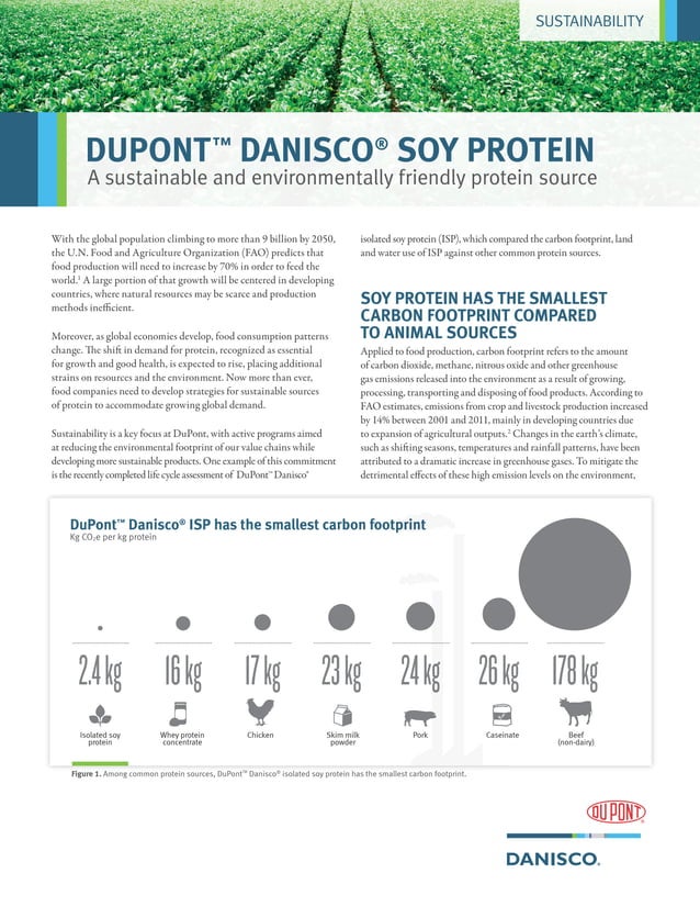 Dupont™ Danisco® Soy Protein | PDF | Agriculture | Industries