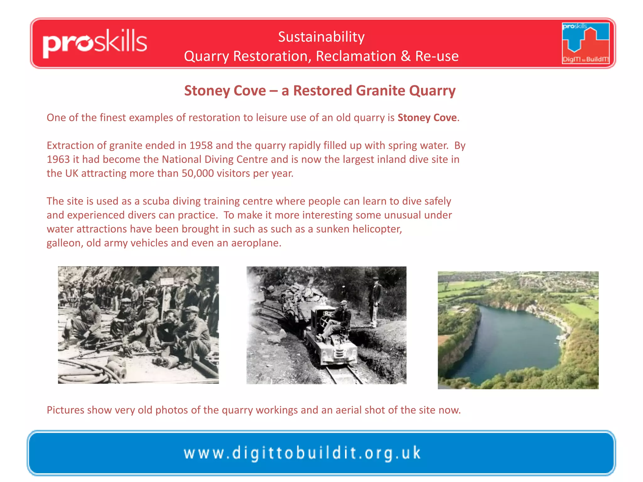 Quarry Restoration case studies | PDF