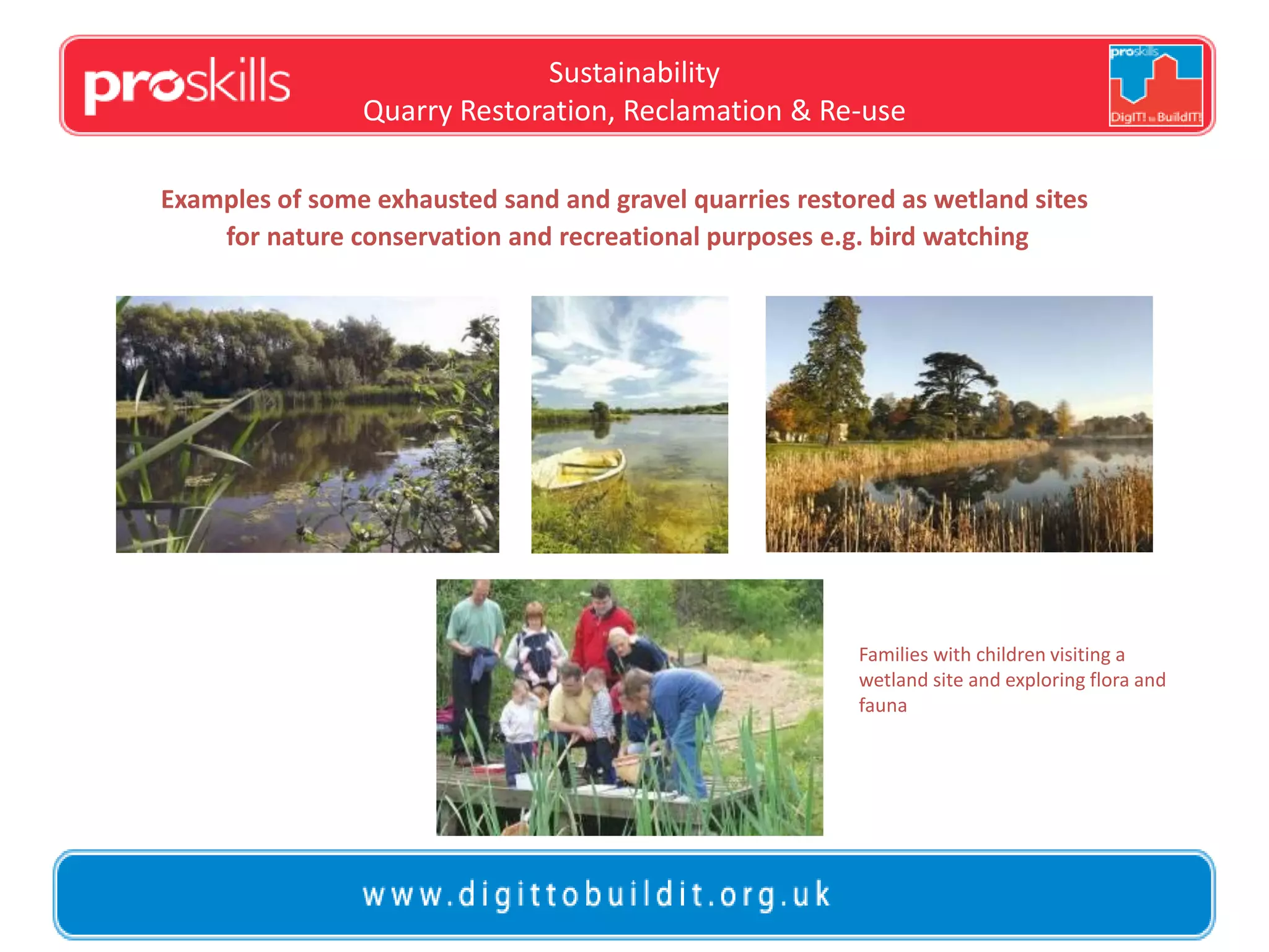 Quarry Restoration case studies | PDF