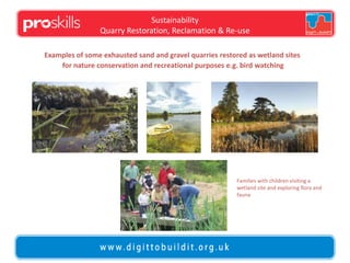 Quarry Restoration case studies | PDF