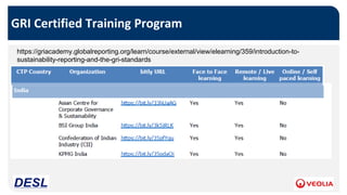 Sustainability reporting - Introduction | PDF