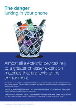 How we can reduce the impact of mobile phones on the environment. | PDF