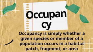 ECOLOGY: ORGANISMS AND THEIR ENVIRONMENT | PPTX