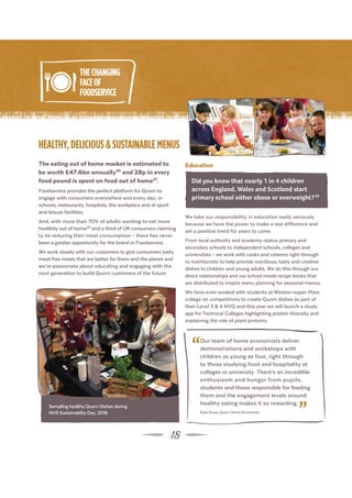 Quorn -Sustainability 2017 report | PDF