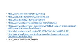 Sustainability and gren manufacturing presentation | PPT