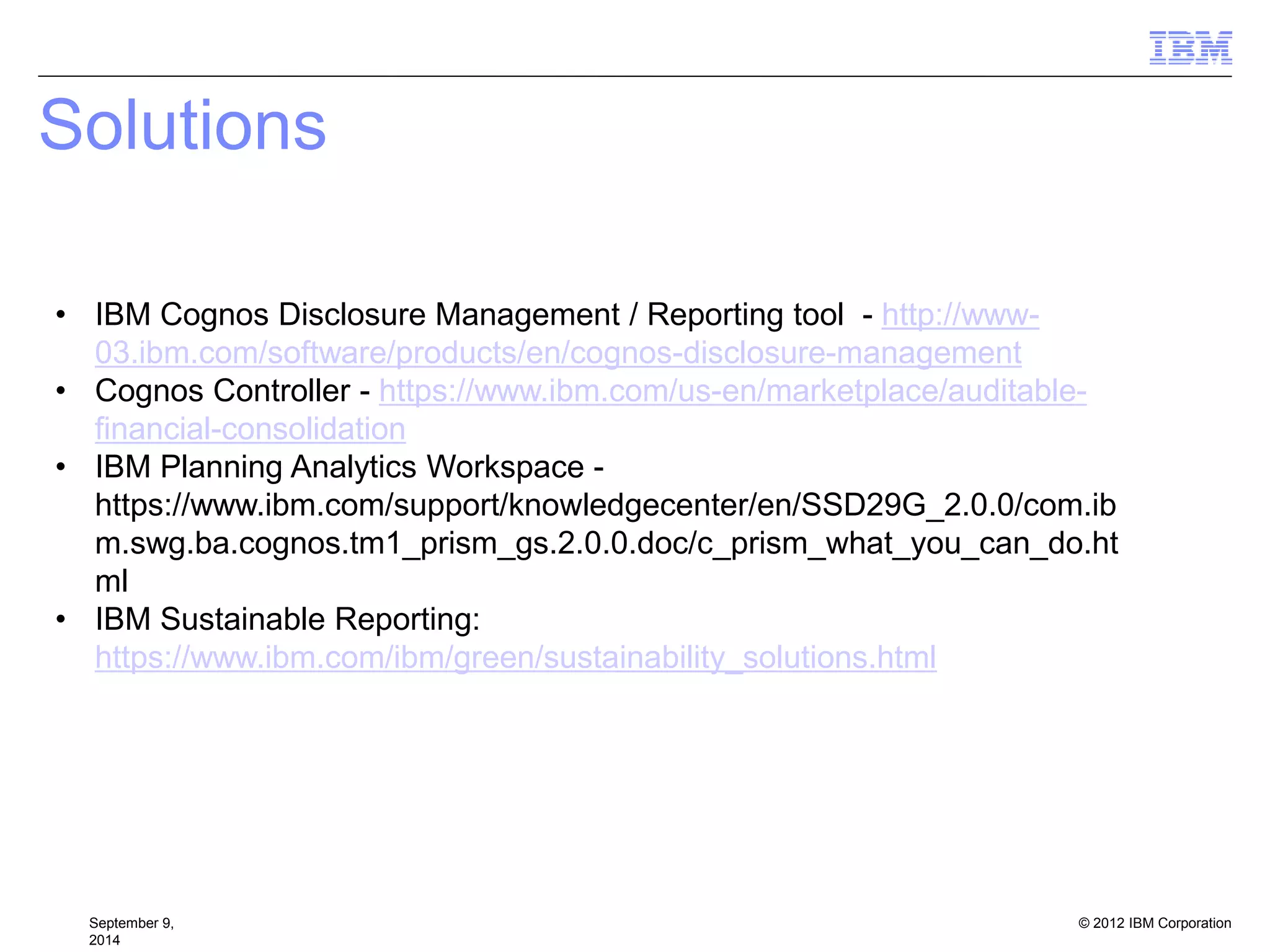 Sustainability and Integrated Reporting Framework - November 2018 | PPTX