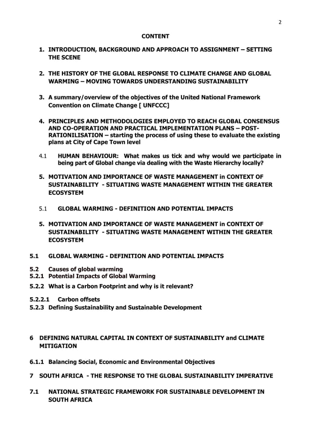 Sustainability Assignment EDP USGSB - The Waste Hierarchy 2012 | PDF