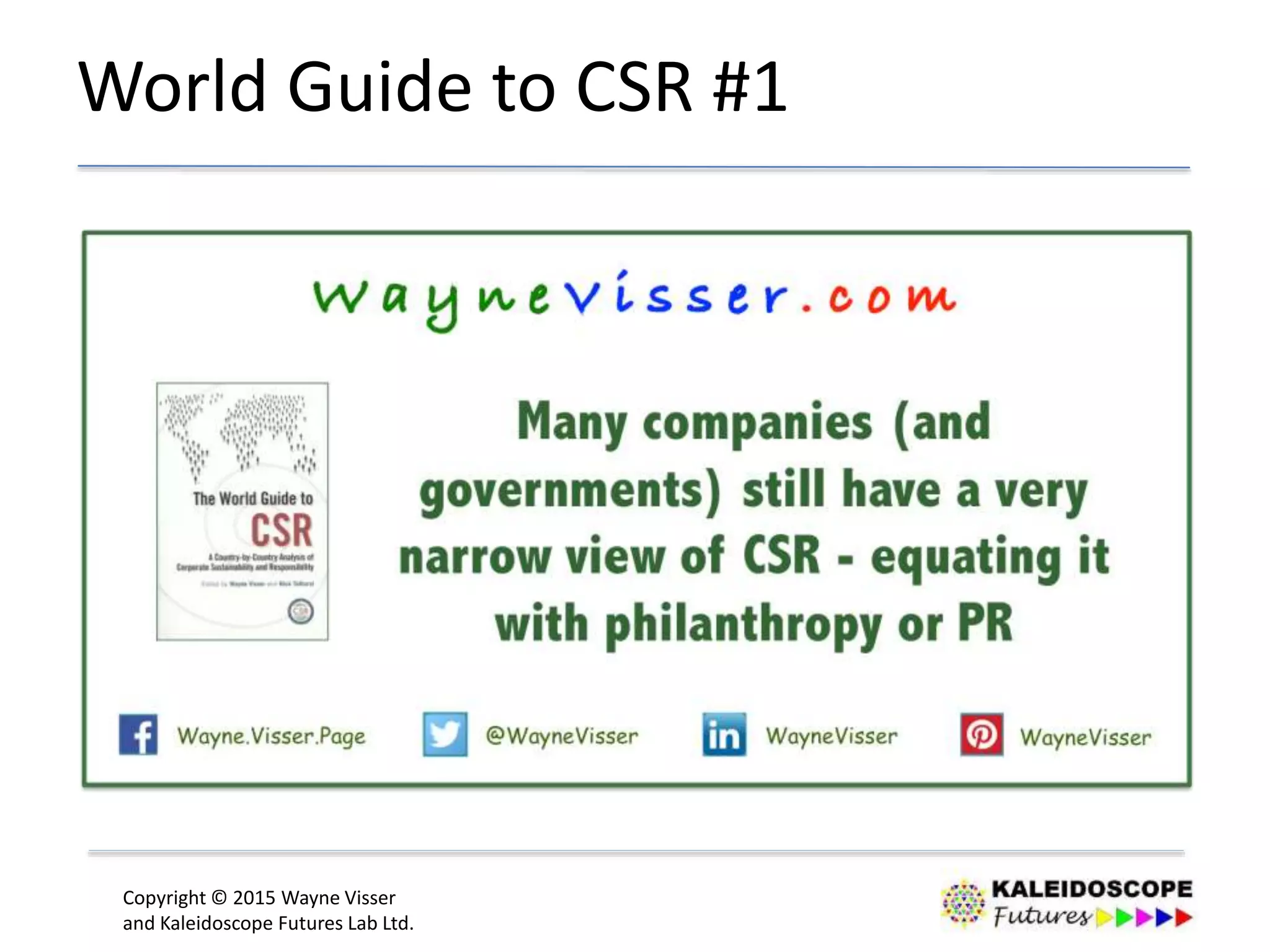 Quotes on Sustainability & Corporate Social Responsibility (CSR) | PPTX ...