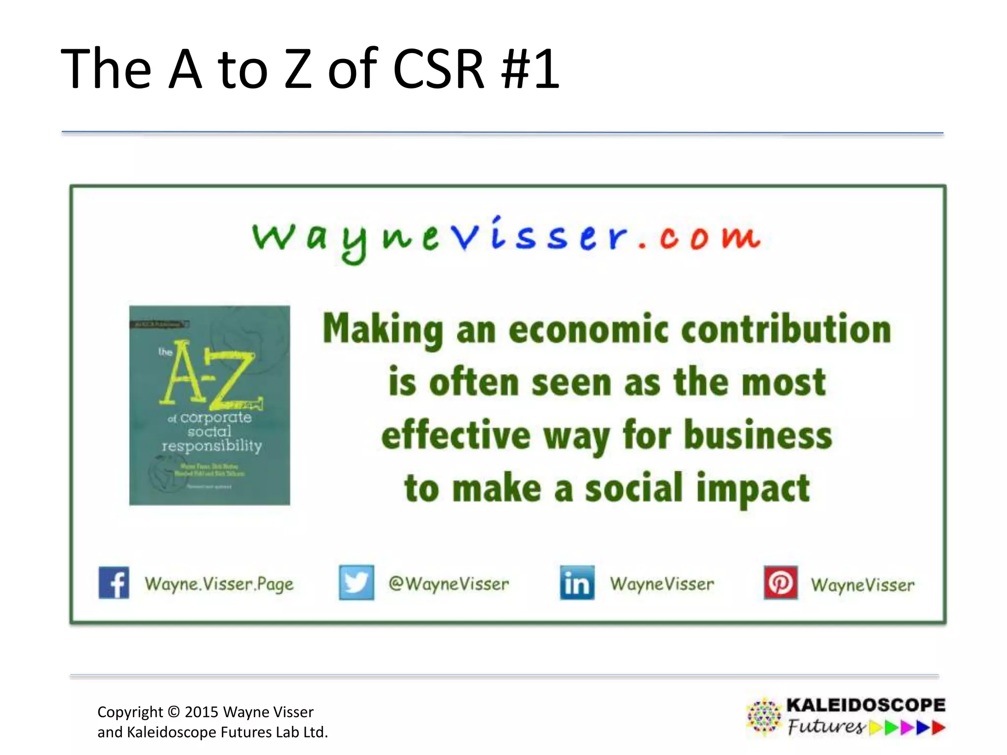 Quotes on Sustainability & Corporate Social Responsibility (CSR) | PPTX ...