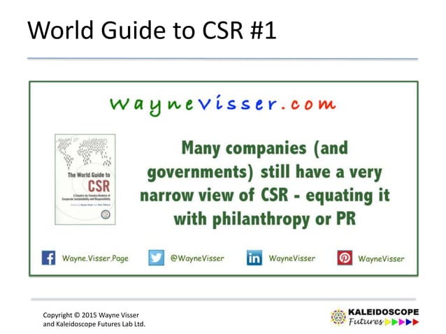 Quotes on Sustainability & Corporate Social Responsibility (CSR) | PPTX ...