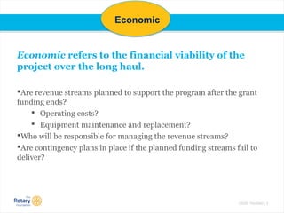 Rotary Foundation Cadre Training: Monitoring and Evaluation | PPT