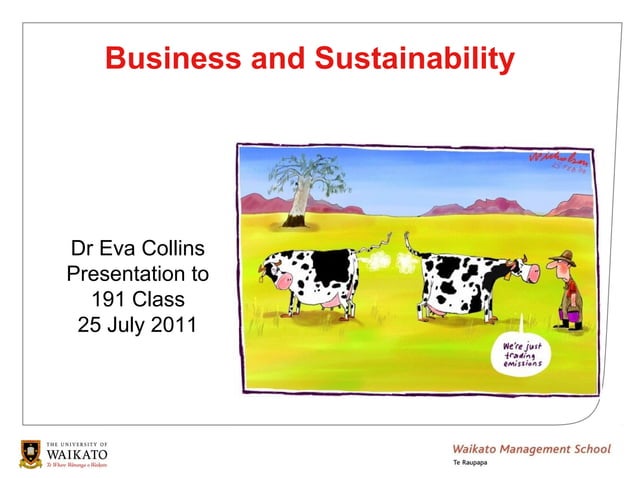 Sustainability eva collins 1919b2011b | PPT
