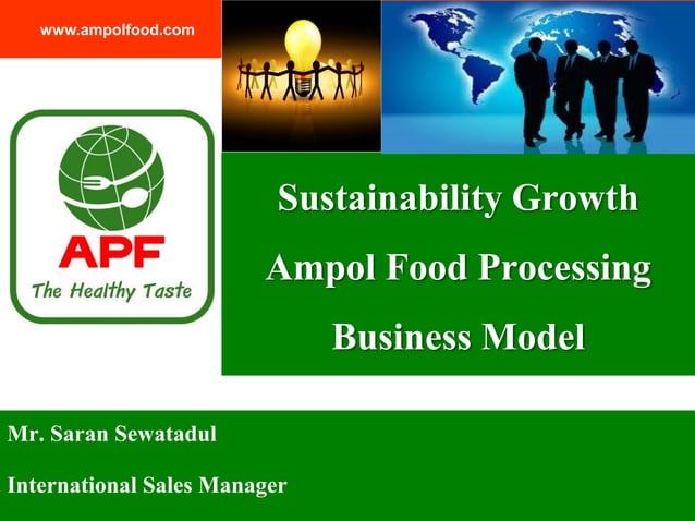 Ampol Foods Triple Bottom Line Operation, Aug 2013 | PPT