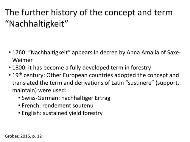 Sustainability_a_History_of_the_concept.pptx | Geology | Science