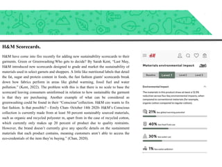 Sustainability Illustrated Essay.pptx | Apparel Industry | Industries
