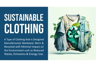 Sustainability in Apparel | PDF