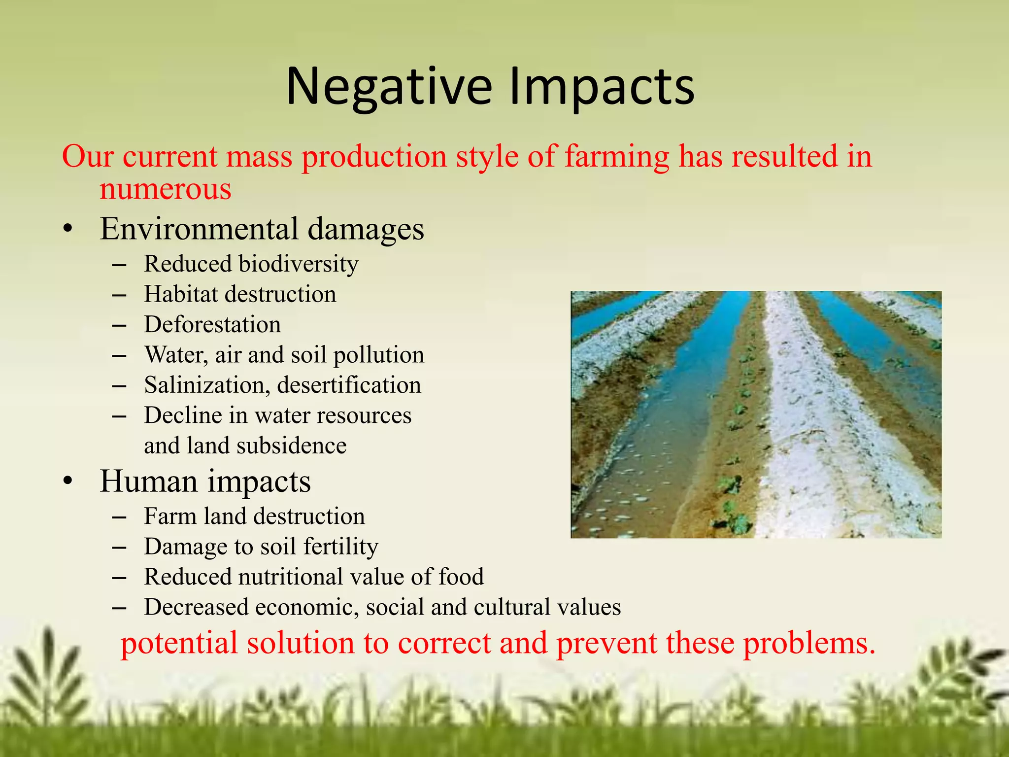 Sustainability in cropping system | PPTX