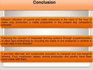 Sustainability in farming system | PPTX