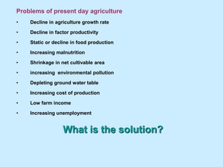 Sustainability in farming system | PPTX