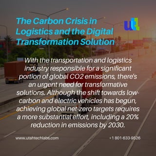 Sustainability in Logistics: Reducing Carbon Footprints with Route ...