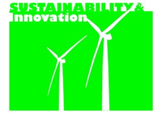 Sustainability Innovation Ppt