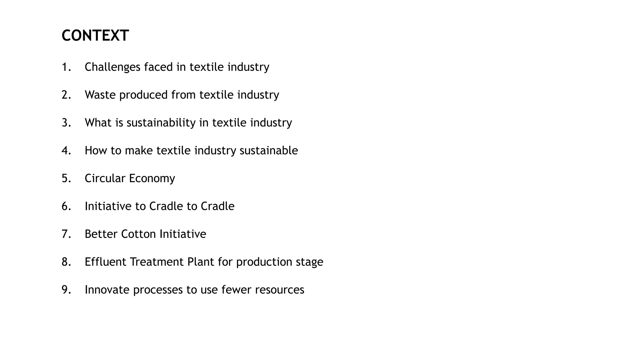 Sustainability in Textile Industry | PPTX