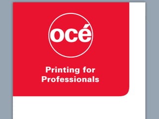 Sustainability @ Océ | PPT