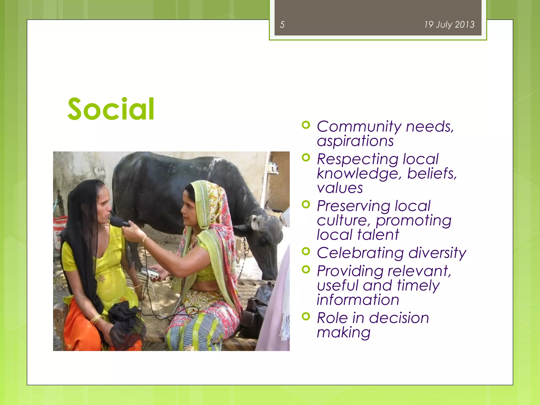 Sustainability of a Community Radio | PPT