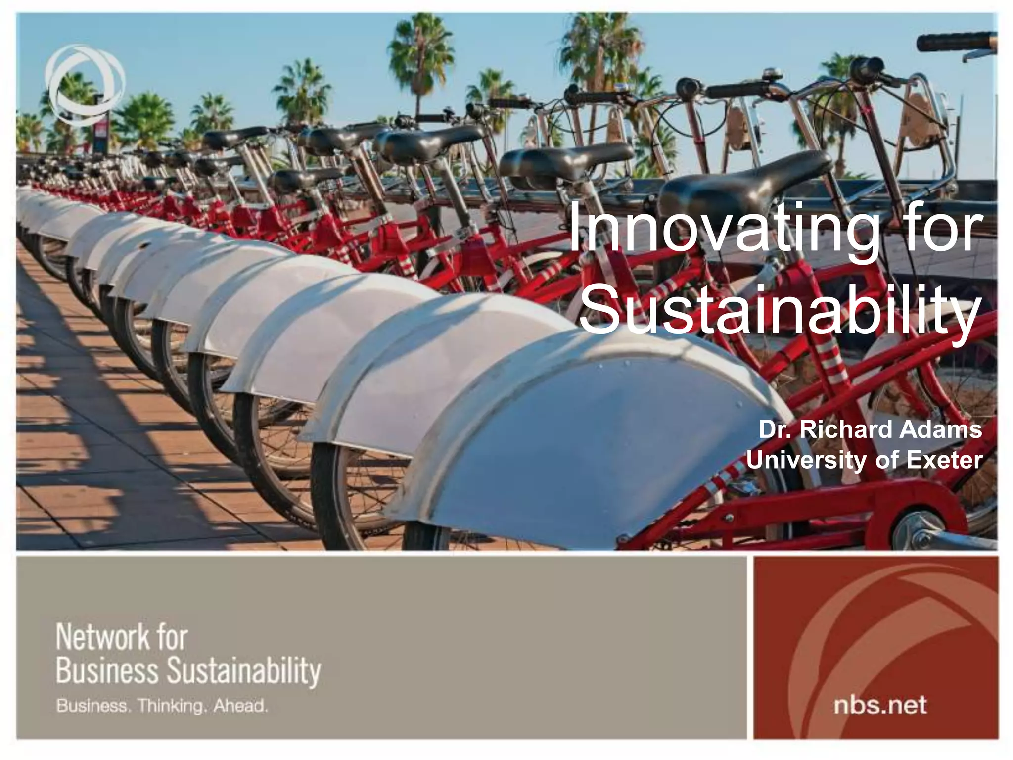 Sustainability oriented innovation | PPT