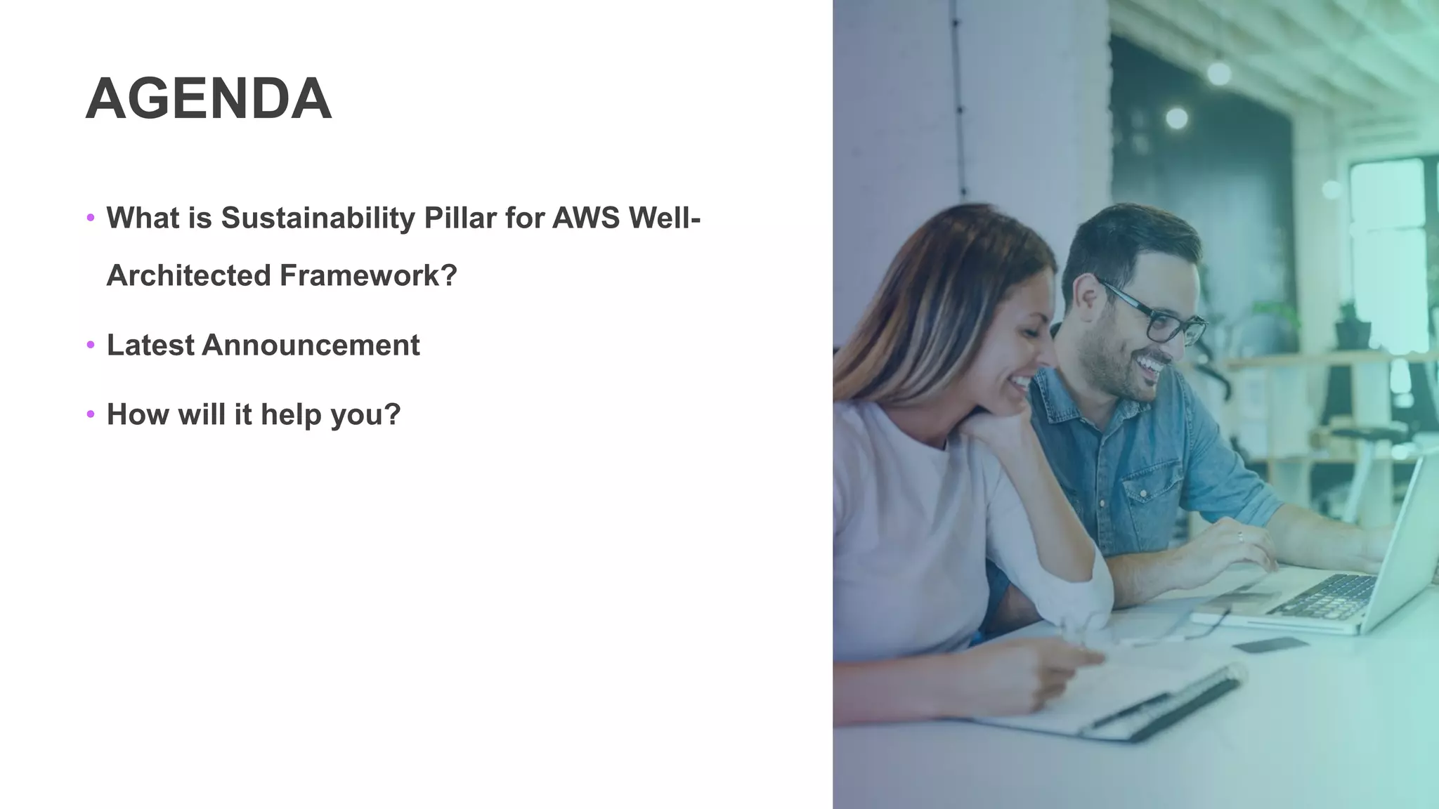 Sustainability Pillar for AWS Well-Architected Framework | PPT