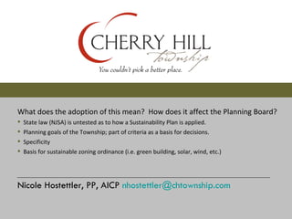Sustainability Plan Presentation | PPT
