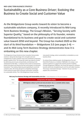 Bridgestone Sustainability Report 2019-2020 | PDF