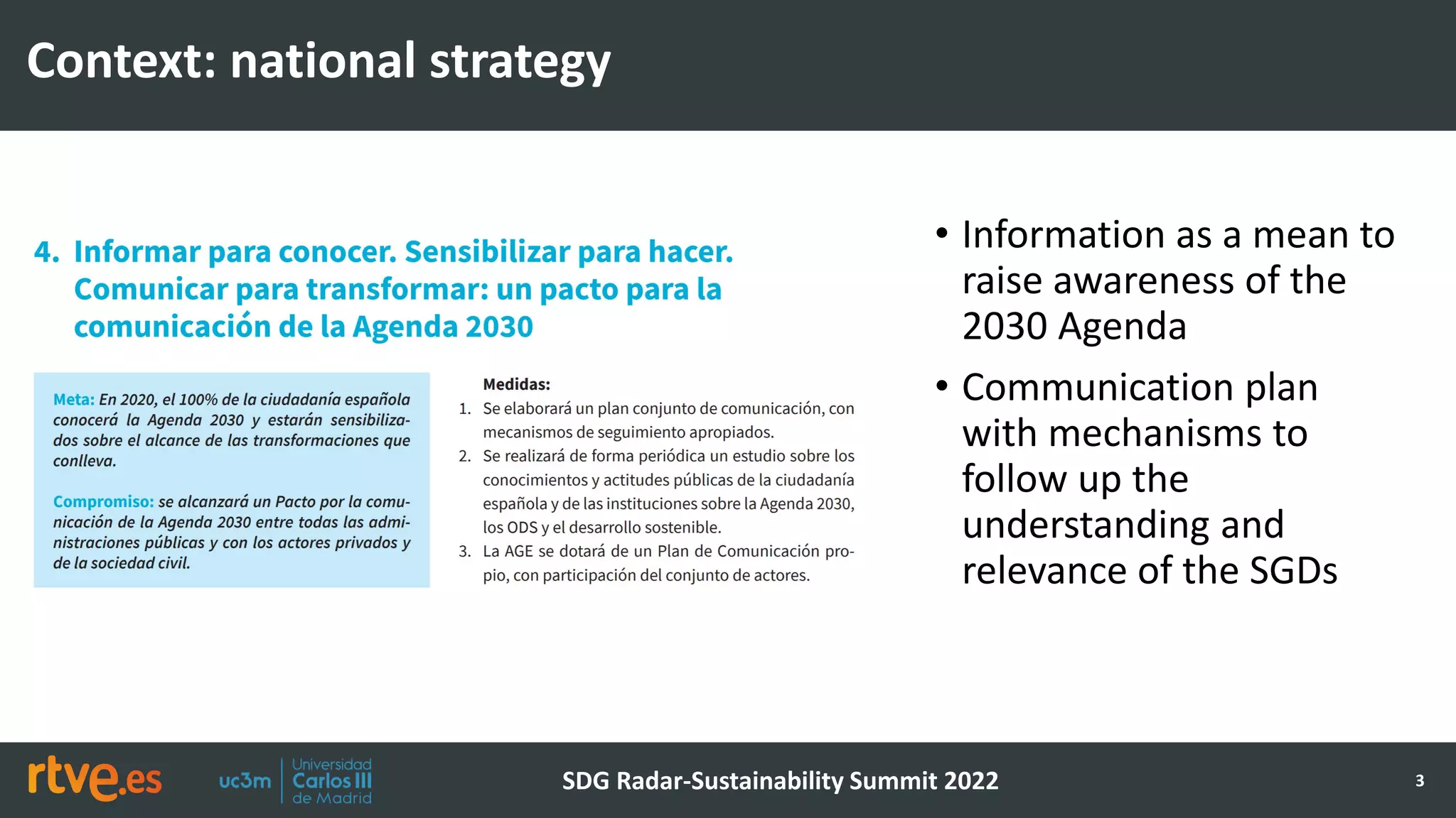 RTVE: Sustainable Development Goal Radar | PDF | Computing | Technology ...