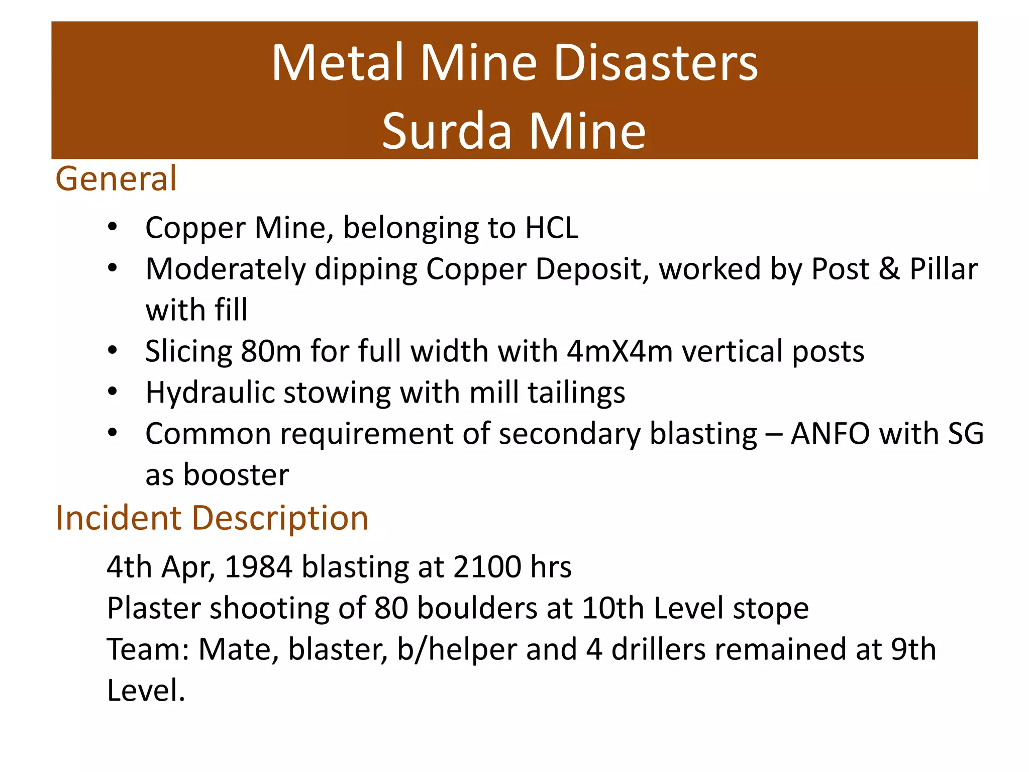 Sustainability & safety with emphasis on underground hard rock mines | PDF
