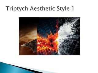 Sustainability triptych | PPTX