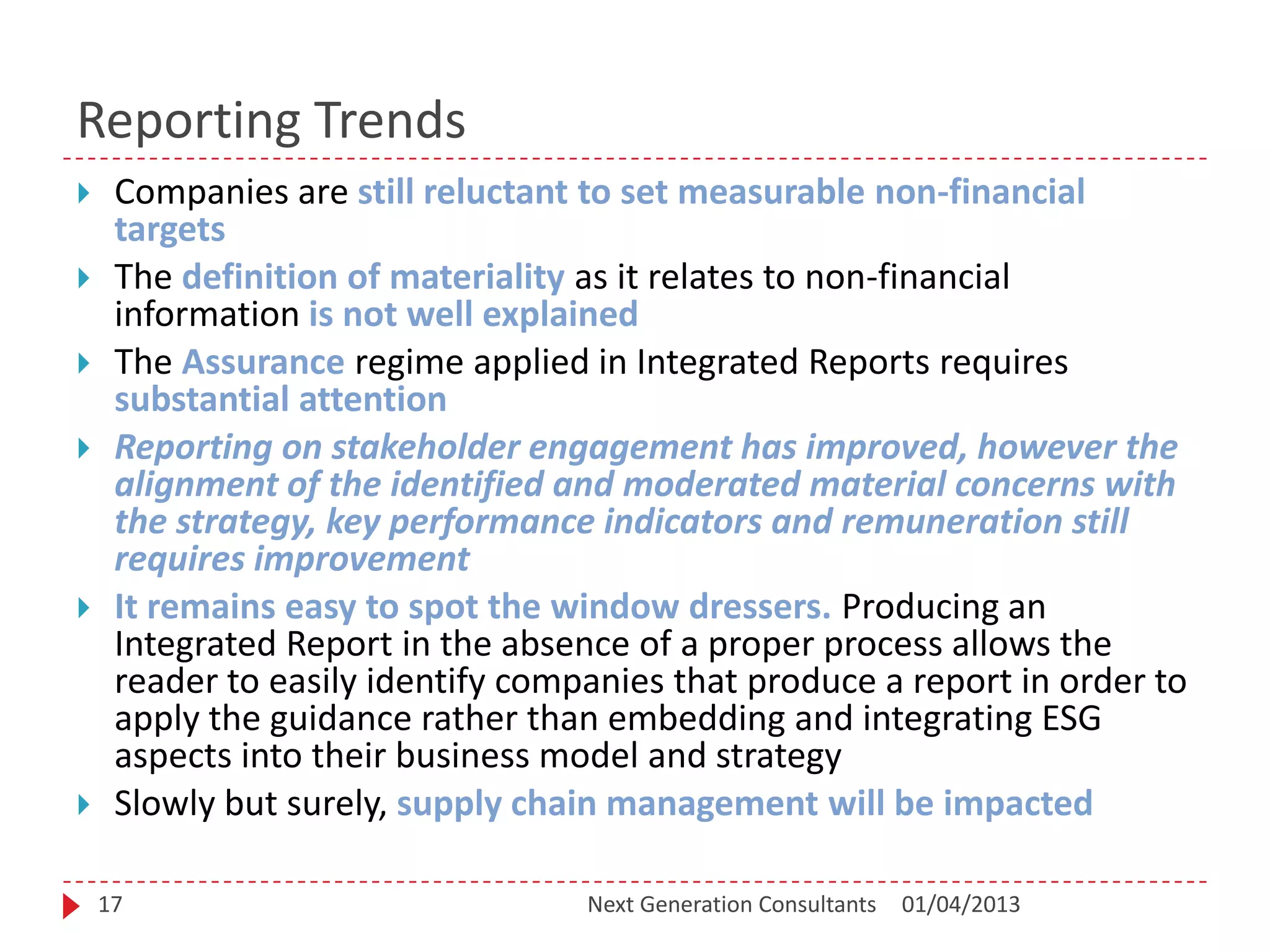Sustainability vs Integrated Reporting - What's the difference? | PPTX ...