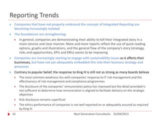 Sustainability vs Integrated Reporting - What's the difference? | PPTX ...