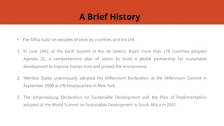 Sustainable Development Goals (SDGs 2030) | PPTX