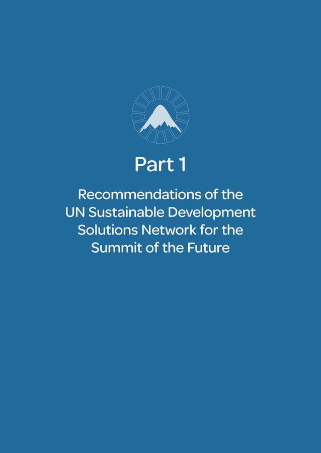 UN SDSN Sustainable Development Report 2024 | PDF