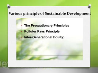 Sustainable development | PPT
