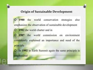 Sustainable development | PPT